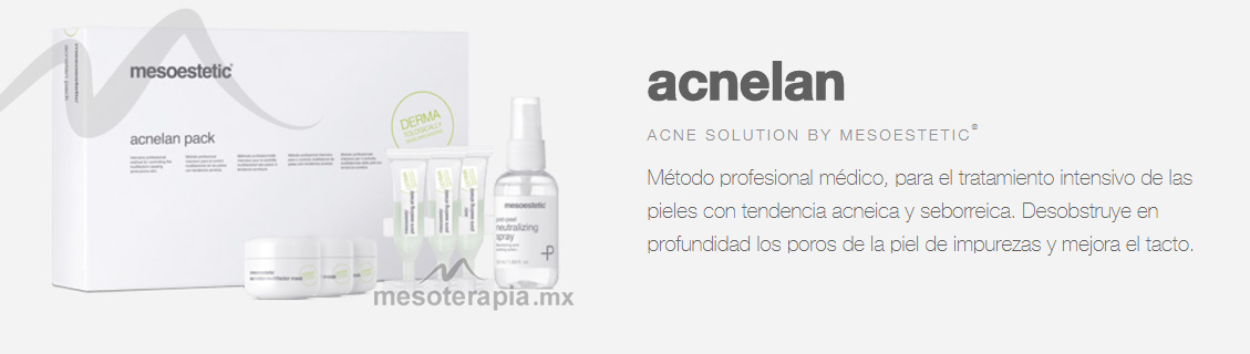 Acnelan Pack - Tratamiento Profesional Anti-acné en Mesoterapia MX